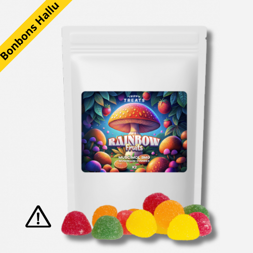 Gummies aux champignons - Muscimol : Légal en Europe