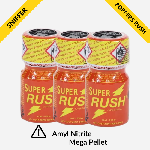 Poppers Super Rush Original 10ml Amyl Nitrite