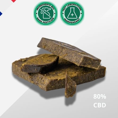 Résine CBD 80% Frozen Sift – Premium | Fabriquée en France 🇫🇷